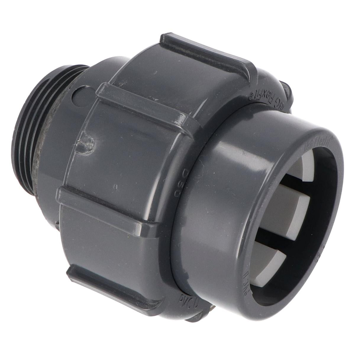 FlexFit Übergangsverschraubung 50mm x 1 1/2" Klemmanschluss x ...