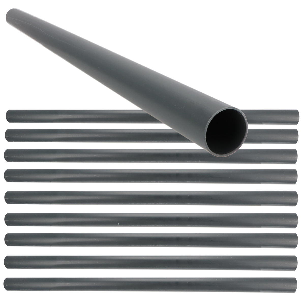 PVC Druckrohr Ø 50mm , 10x 1 Meter | Pool-Chlor-Shop